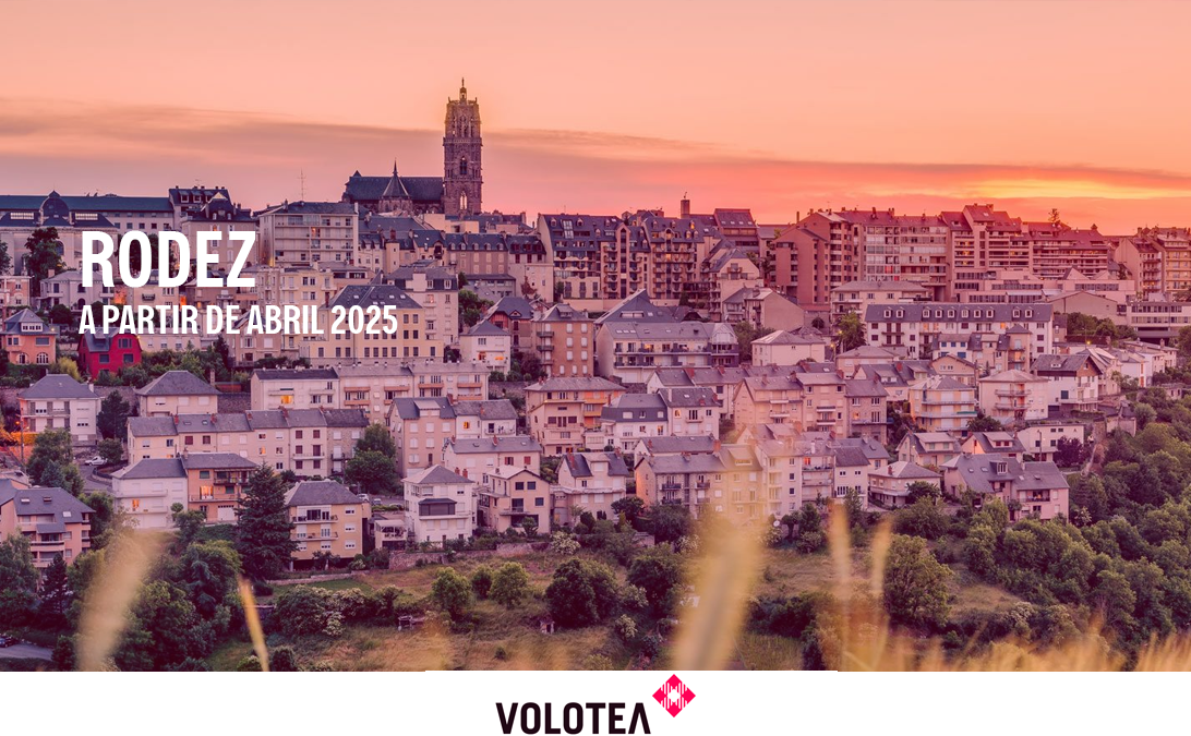 Volotea recupera rota de Rodez a partir de Abril – aerOPOrto